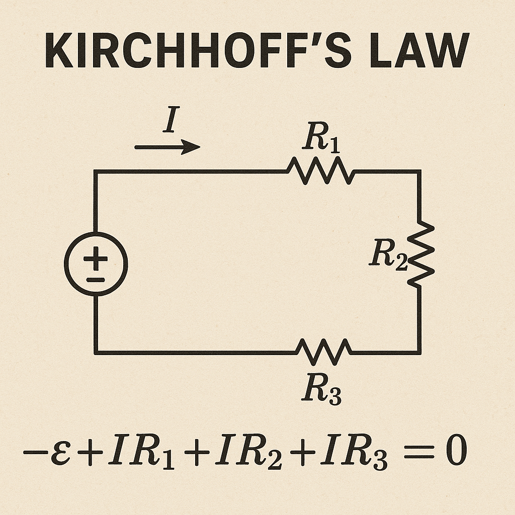 50 MCQs of Kirchhoff's Law with solutions